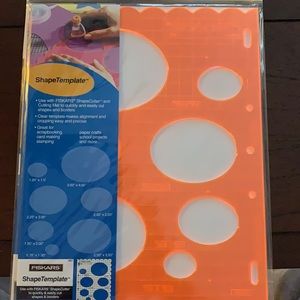 Fiskars | Other | 6 Fiskars Shape Cutter Templates | Poshmark
